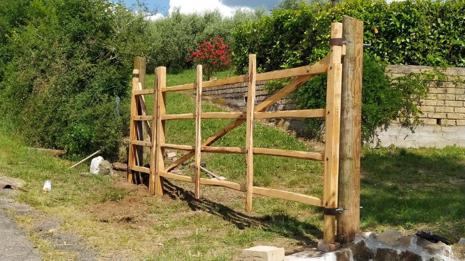 Cancelli e recinzioni in legno - Gentili Sandro Legnami